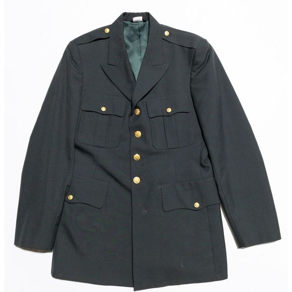 U.S. Army | Jackets & Coats | Us Army Blazer Coat Mens 4l Wool Serge ...